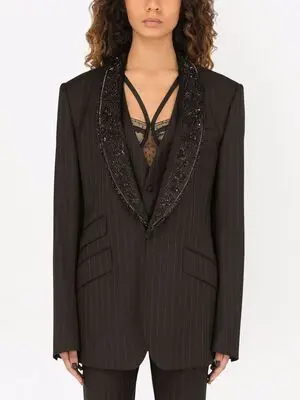 Dolce & Gabbana Pinstriped Blazer