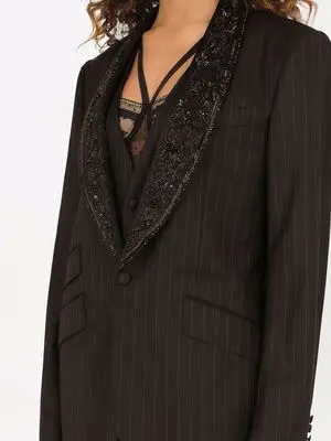 Dolce & Gabbana Pinstriped Blazer