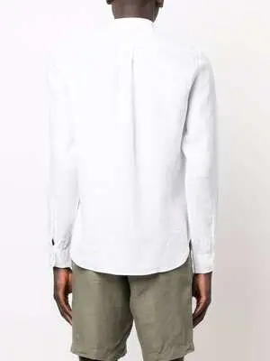Vince Long-sleeve Linen Shirt