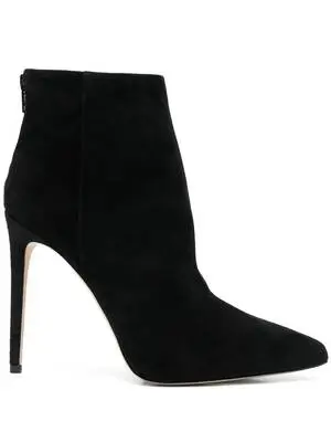 SCAROSSO X Brian Atwood Fabi Suede Ankle Boots