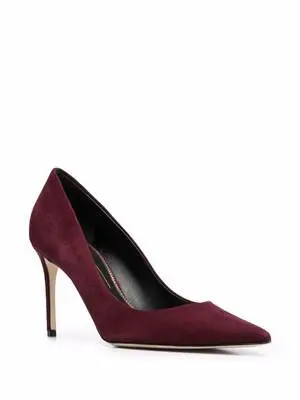 SCAROSSO X Brian Atwood Gigi Suede Pumps - Purple