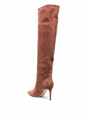 SCAROSSO X Brian Atwood Carra Suede Boots