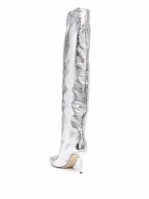 SCAROSSO X Brian Atwood Carra Boots - Grey