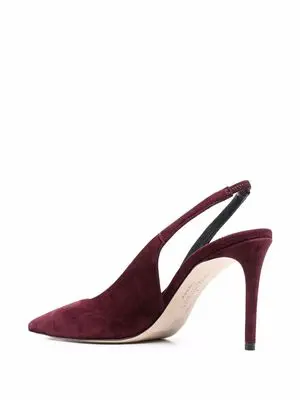 SCAROSSO X Brian Atwood Sutton Slingback Pumps - Purple