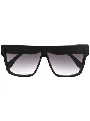 Alexander McQueen Flat-top Sunglasses - Black
