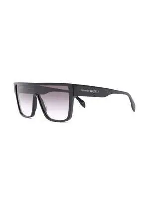 Alexander McQueen Flat-top Sunglasses - Black