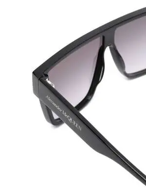 Alexander McQueen Flat-top Sunglasses - Black