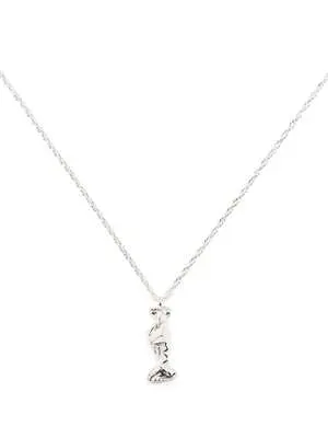 LOVENESS LEE I Alphabet-charm Necklace - Silver