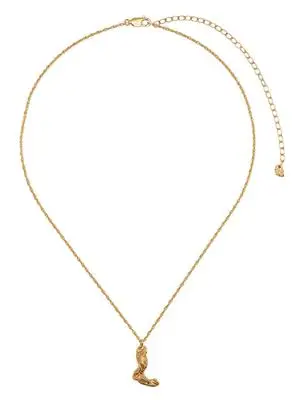 LOVENESS LEE Alphabet-charm Necklace - Gold