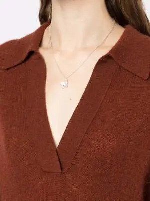 LOVENESS LEE Alphabet-charm Necklace - Silver