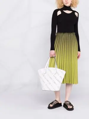 Karl Lagerfeld Punched Logo Tote