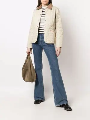 Barbour Quilted Jacket - Neutrals