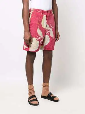 PRESIDENT’S Botanical-print Bermuda Shorts