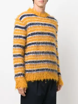 Marni Striped Long-sleeve Sweater