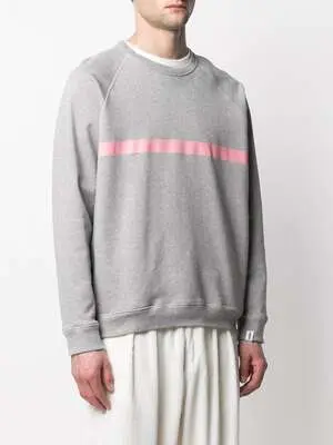Mackintosh Stripe Detail Sweatshirt