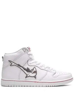 Nike Sb Dunk High Pro Iso Oski Sneakers - White