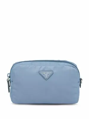 Prada Triangle-logo Makeup Bag