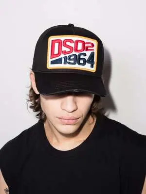 Dsquared2 1964 Logo Patch Baseball Cap