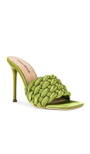 Superdown Jocelyn Square Toe Stiletto Mules