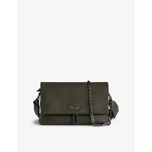 Zadig&Voltaire Rocky Grained-leather Cross-body Bag