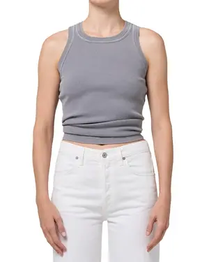 Citizens Of Humanity Isabel Ribbed Tank Top - Balboa