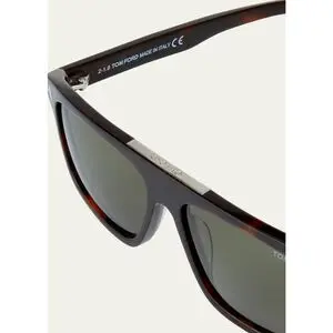 TOM FORD Thick Square Acetate Sunglasses