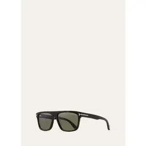 TOM FORD Thick Square Acetate Sunglasses