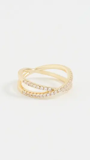 Shashi Stacey Pave Ring