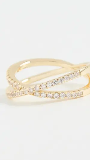 Shashi Stacey Pave Ring