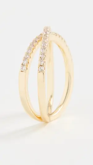 Shashi Stacey Pave Ring
