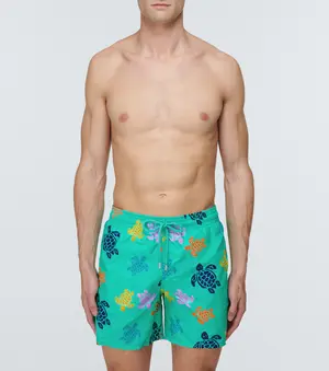 Vilebrequin Moorea Ronde Des Tortues Swim Shorts
