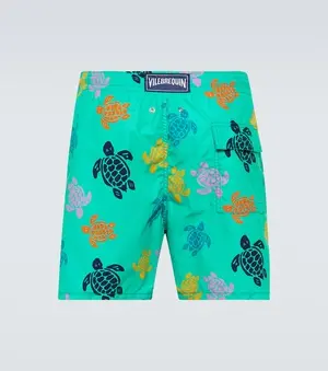 Vilebrequin Moorea Ronde Des Tortues Swim Shorts