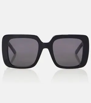 Dior Wildior S3u Square Sunglasses - Black