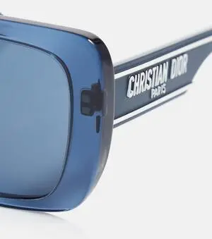 Dior Wildior S3u Square Sunglasses - Blue