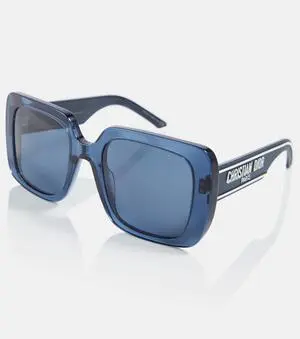 Dior Wildior S3u Square Sunglasses - Blue