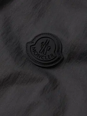 Moncler Ichiro Logo-print Padded Hooded Jacket - Black