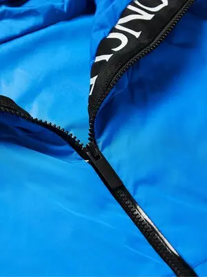 Moncler Junichi Logo-appliquéd Hooded Jacket - Blue
