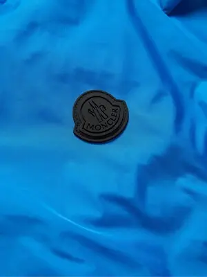 Moncler Junichi Logo-appliquéd Hooded Jacket - Blue