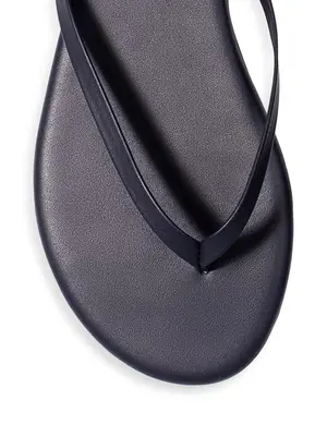 Tkees Leather Thong Sandals - Twilight