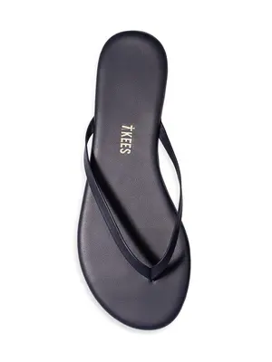 Tkees Leather Thong Sandals - Twilight