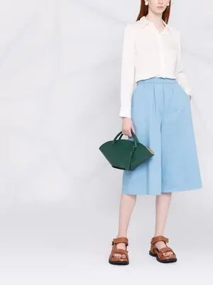 Theory Long-sleeve Silk Shirt - Neutrals