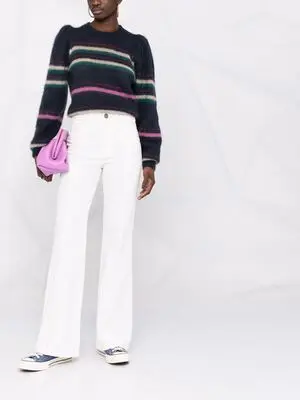 See By Chloé High-waisted Flared Denim Jeans
