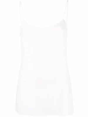 Alberta Ferretti Spaghetti Strap Camisole - White