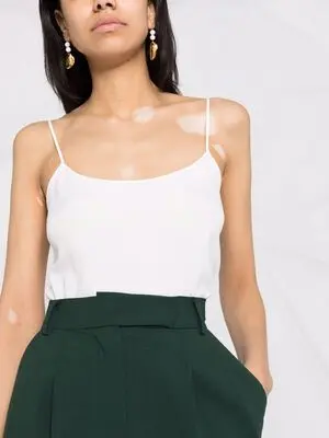 Alberta Ferretti Spaghetti Strap Camisole