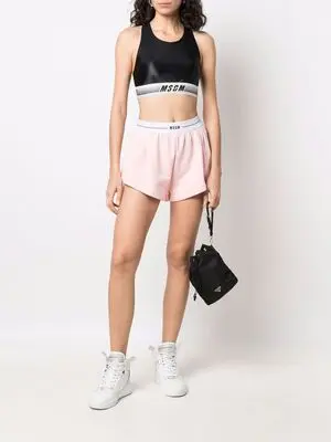 MSGM Logo Underband Sports Bra