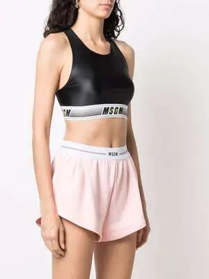 MSGM Logo Underband Sports Bra