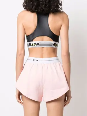 MSGM Logo Underband Sports Bra