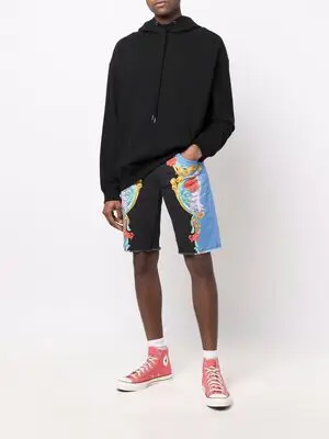 Versace Graphic Print Shorts