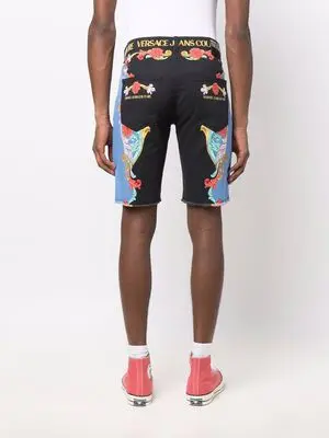 Versace Graphic Print Shorts