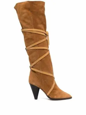 Isabel Marant Lace-up Knee-high Boots